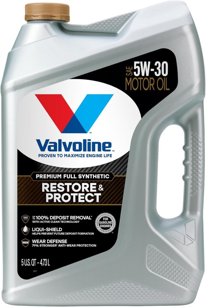 Valvoline Restore & Protect 5W-30 Full Synthetic Motor Oil Review ...